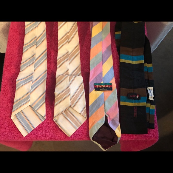 Tango | Accessories | Four Vintage Ties | Poshmark
